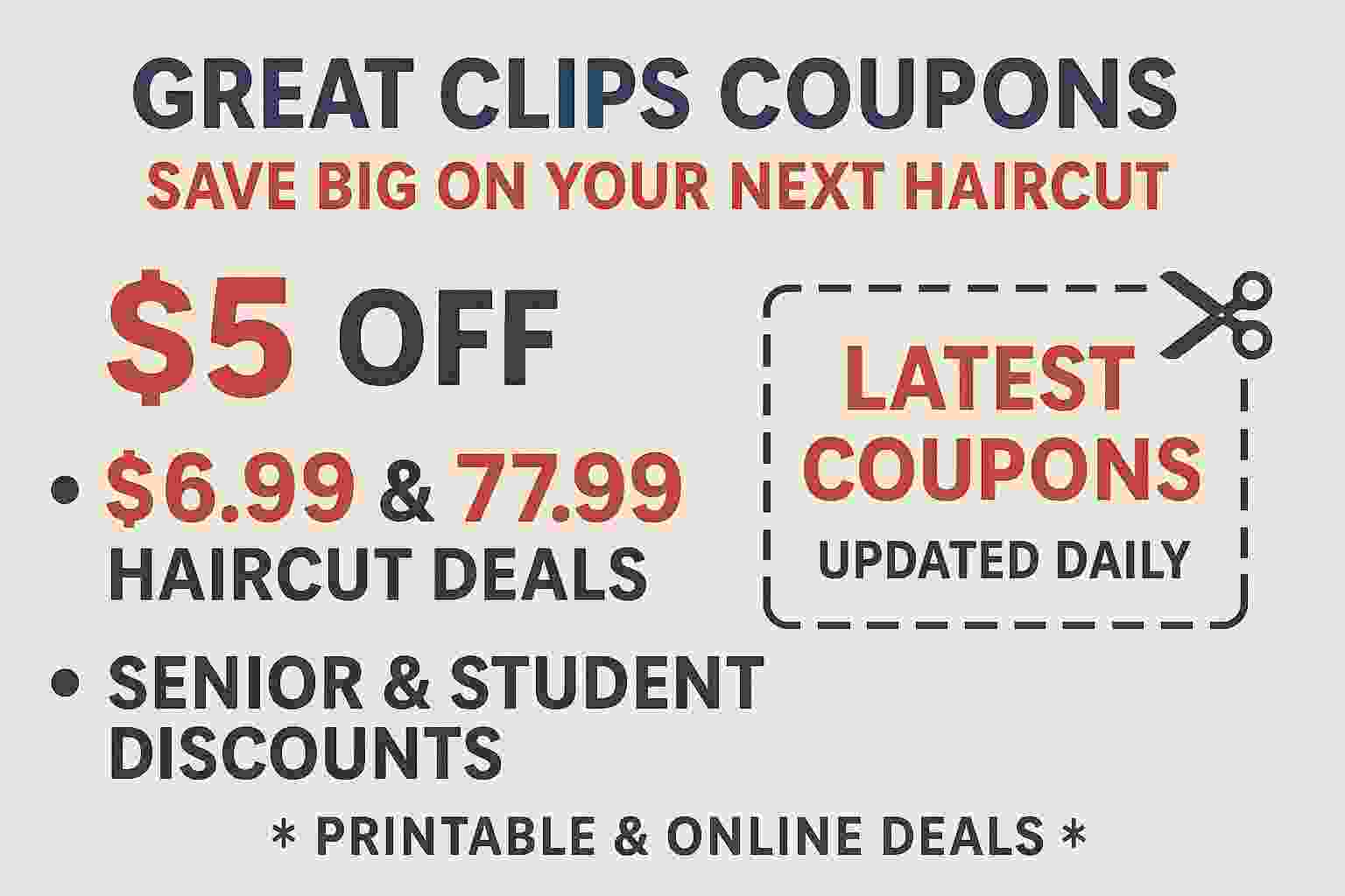 $8.99 Off Great Clips Coupons that works in DEC 2025
